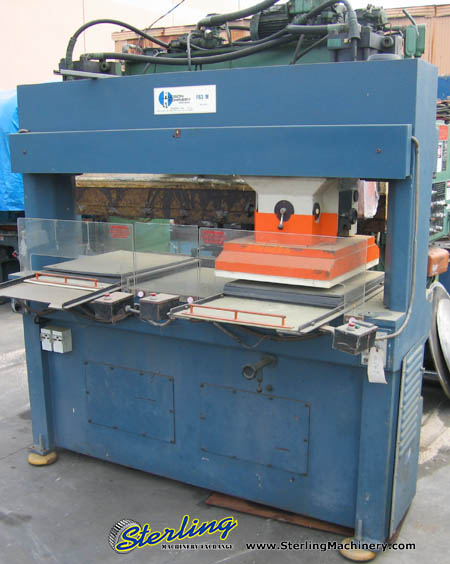 For Sale: 25 Ton Hudson Traveling Head Clicker Press, Mdl. F63-M, 65" x ...
