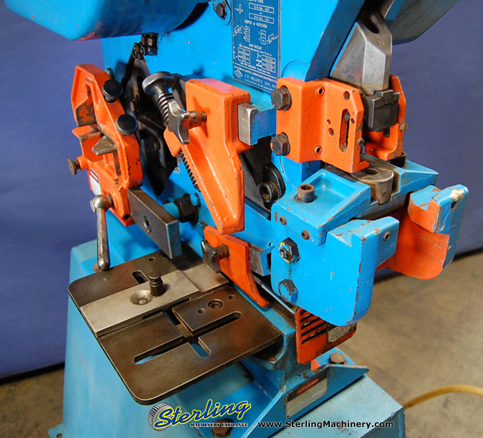 For Sale: 21 Ton Used Mubea Mechanical Iron Worker, Mdl. BF- 10F, Punch ...