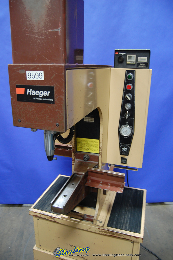 Haeger Insertion Press - Hardware Inserting - Presses Sterling Machinery