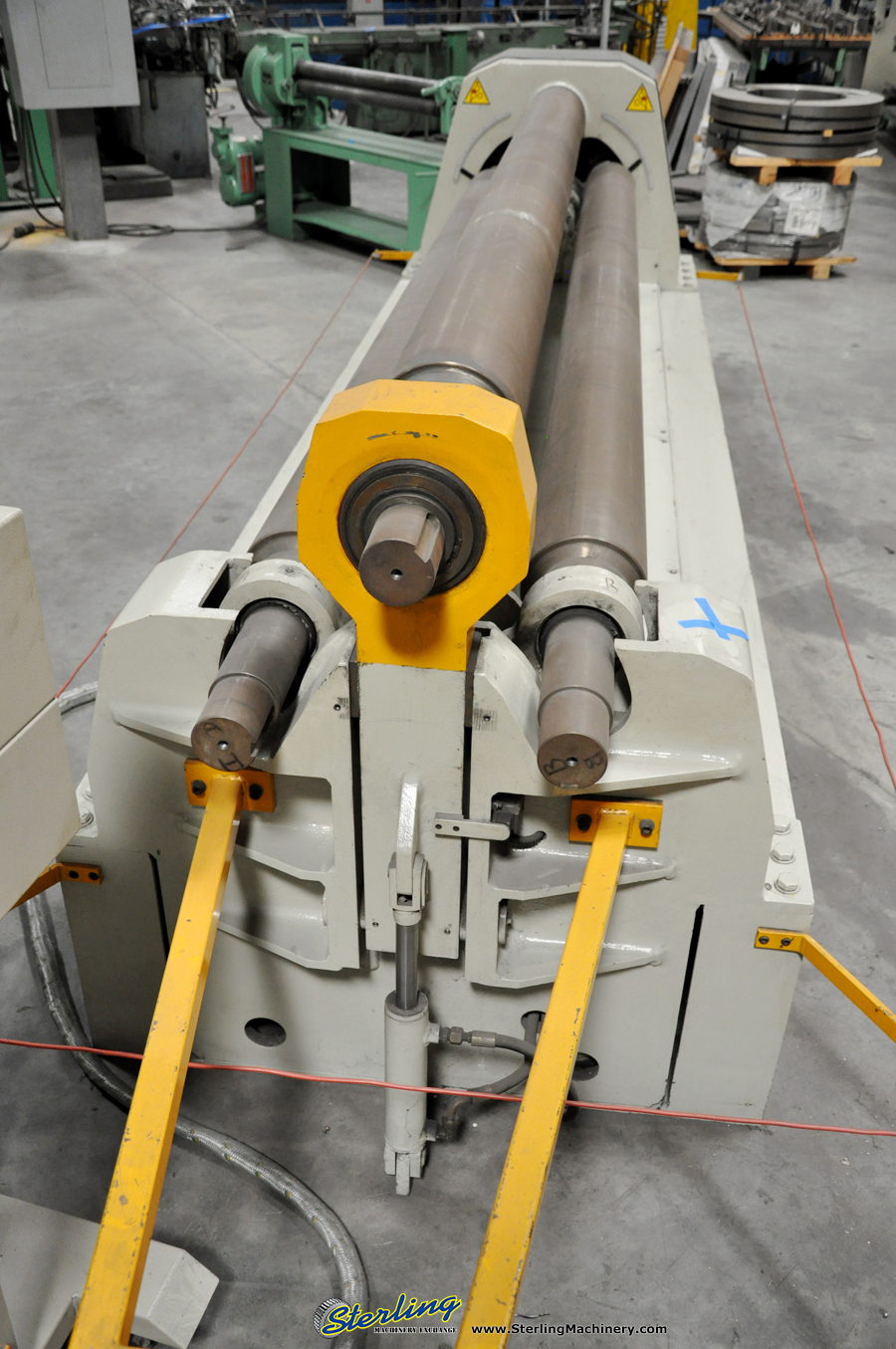 Used Carell Imcar Hydraulic Double Pinch Power Pinch Roll - Plate ...