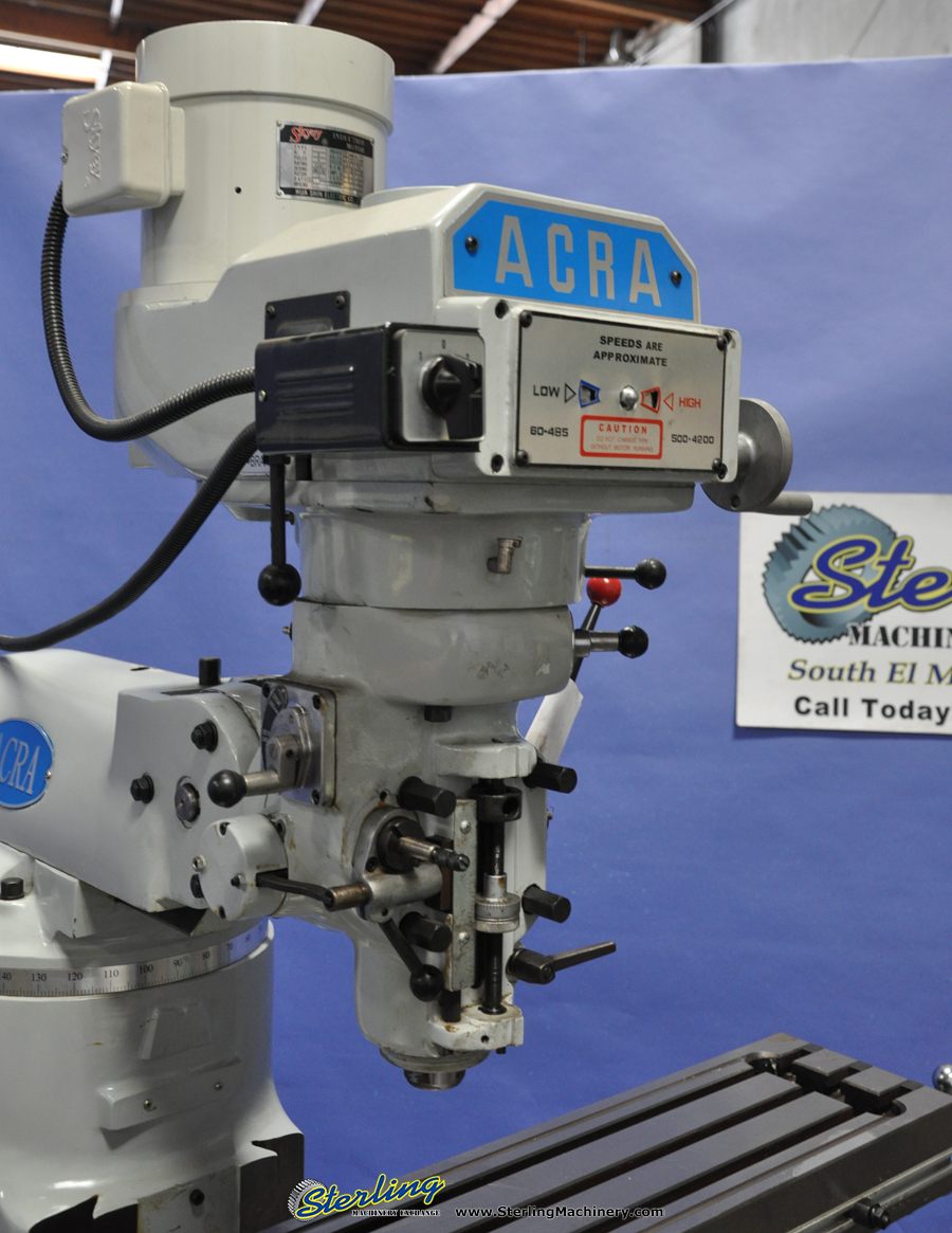 Milling Machine For Sale Acra at Anna Beyers blog