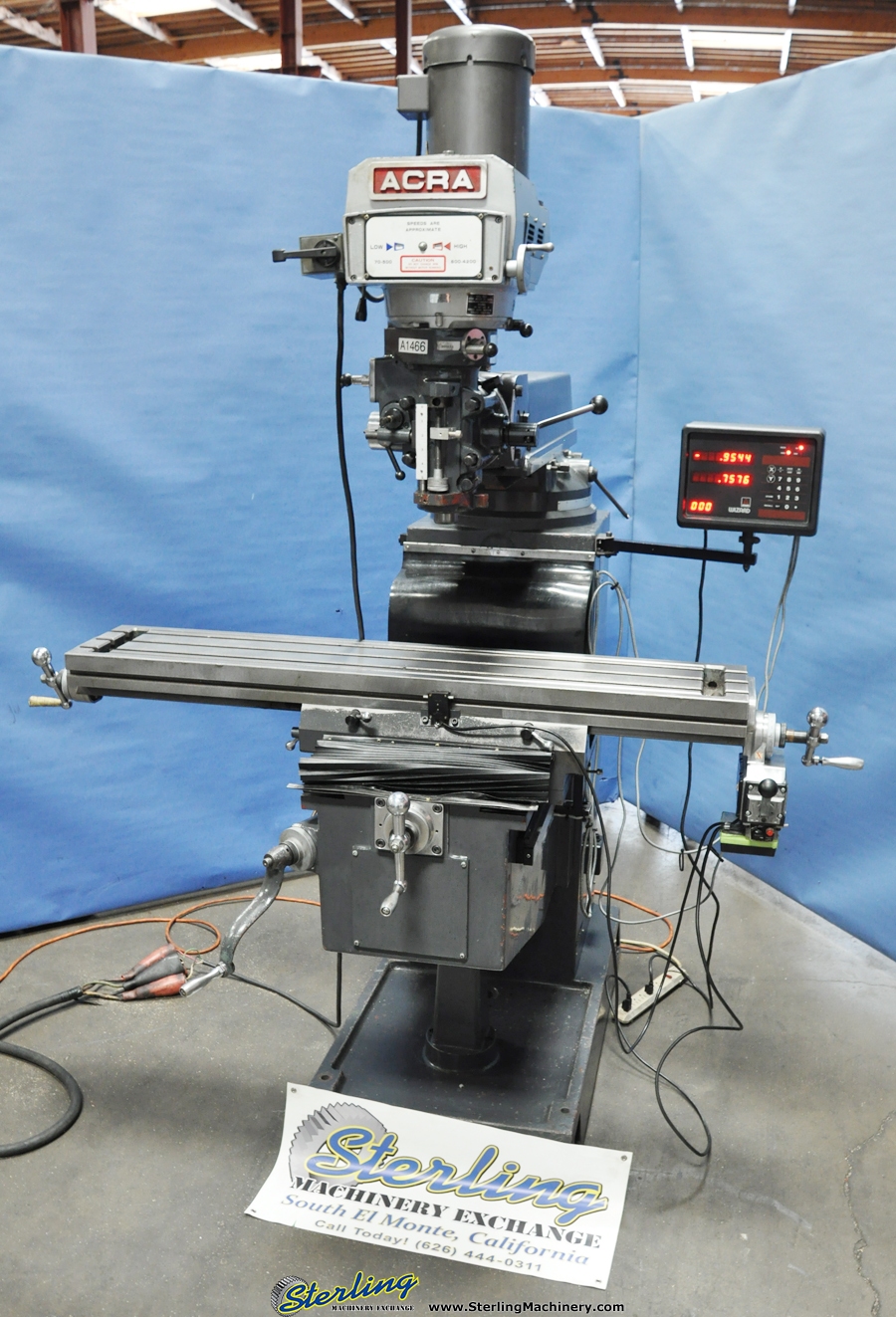 Milling Machine For Sale Acra at Anna Beyers blog