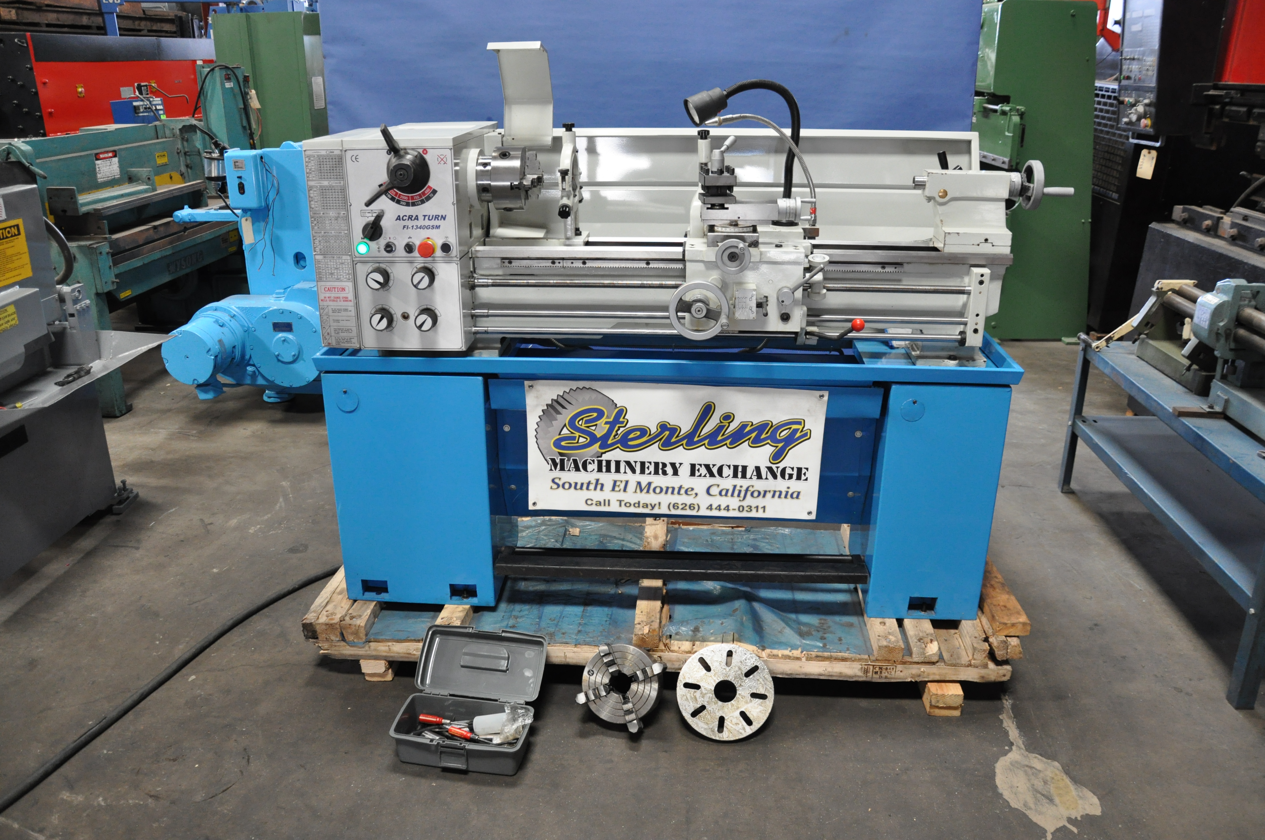 For Sale: 13"/18" x 40" New Acra Engine Lathe, Mdl. FI-1340 GSM,3 & 4 ...