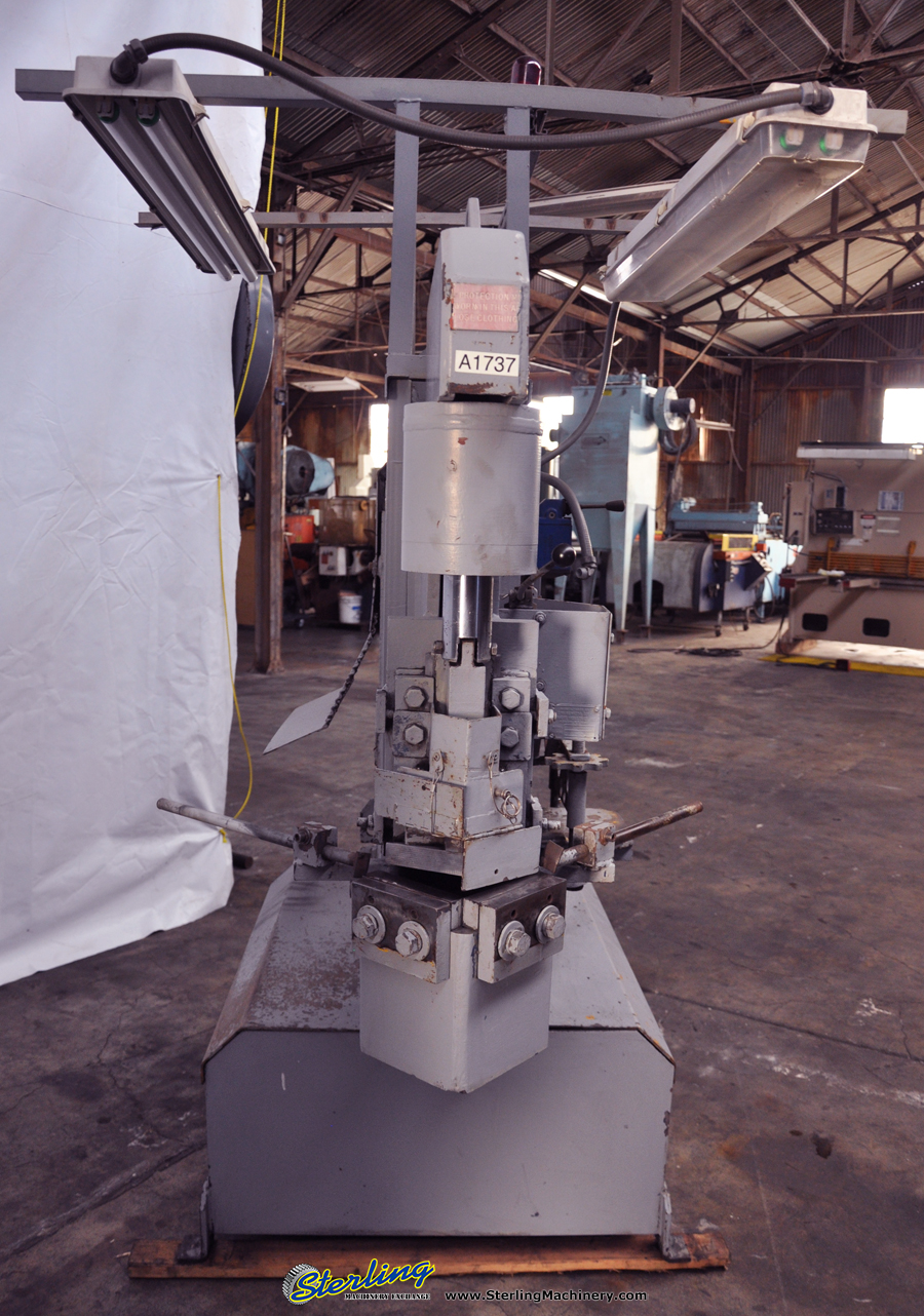 For Sale: 70 Ton Used Iron Crafter Hydraulic Ironworker, Mdl. 70-70 ...