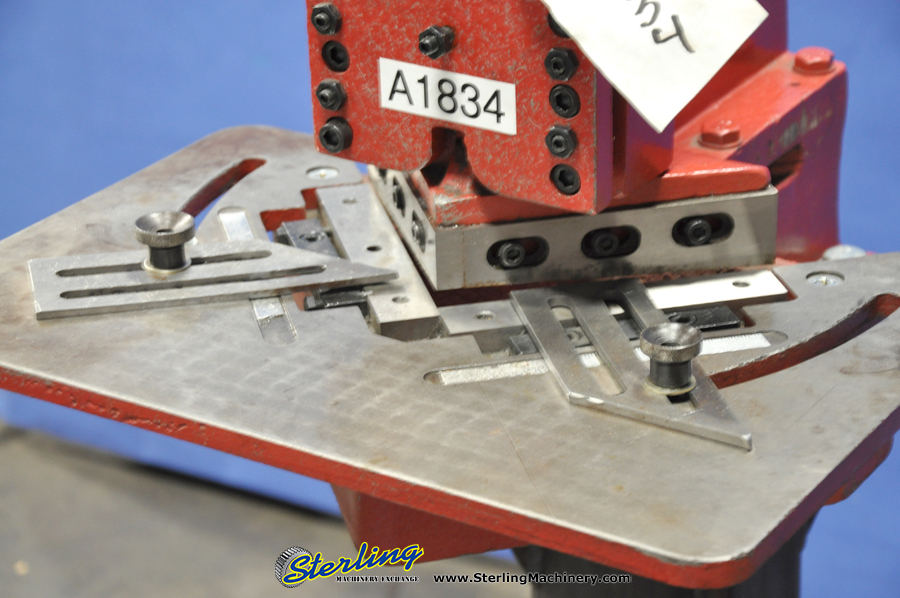 Used Central Bench Top Hand Notcher - Notching Machines Sterling Machinery