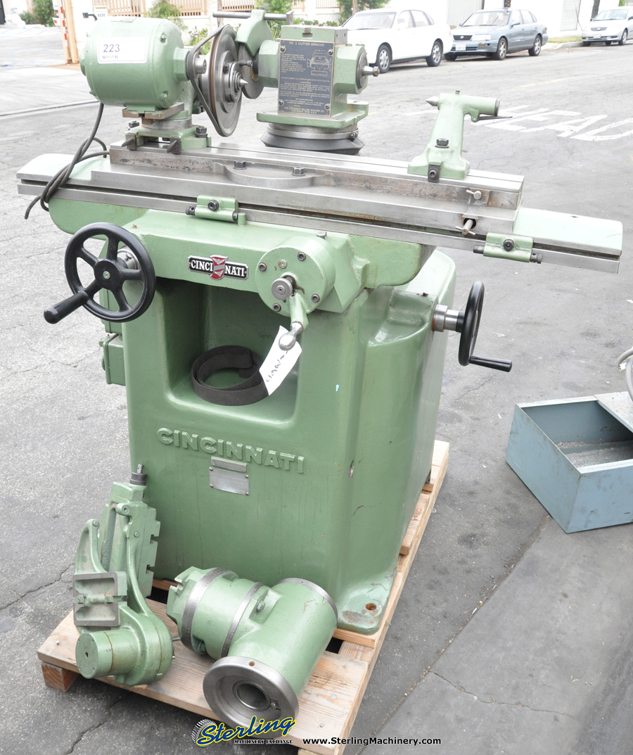 For Sale: 10" Cincinnati #2 Tool & Grinder, Mdl. #2, Cylindrical ...