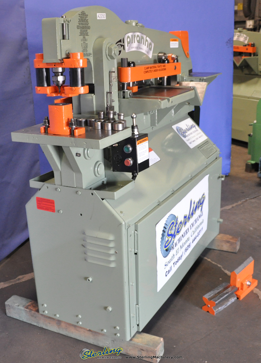 Piranha Ironworker Punches And Dies at Patrick Lakes blog