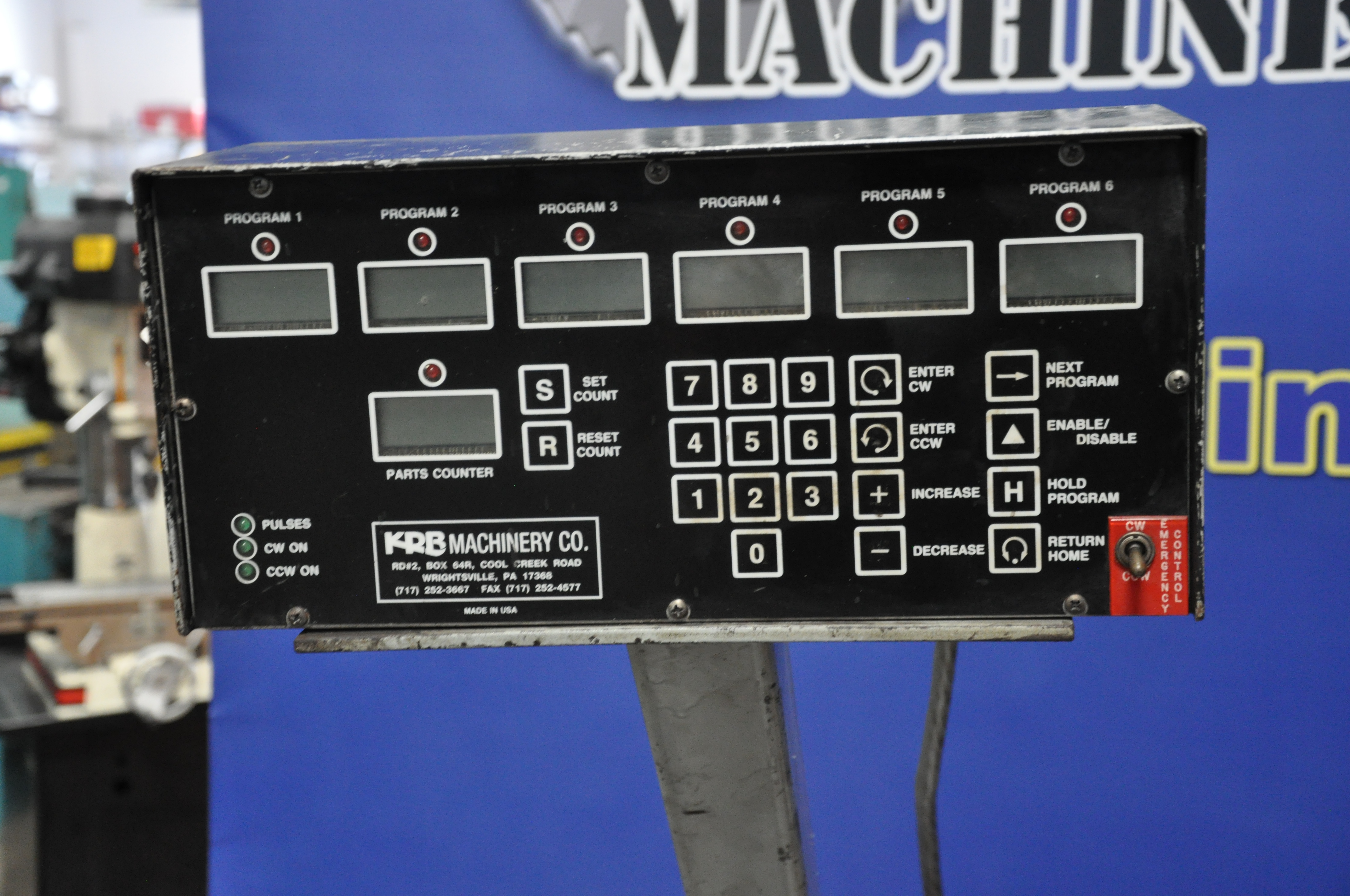 Used KRB Mechanical Table Bender Sterling Machinery