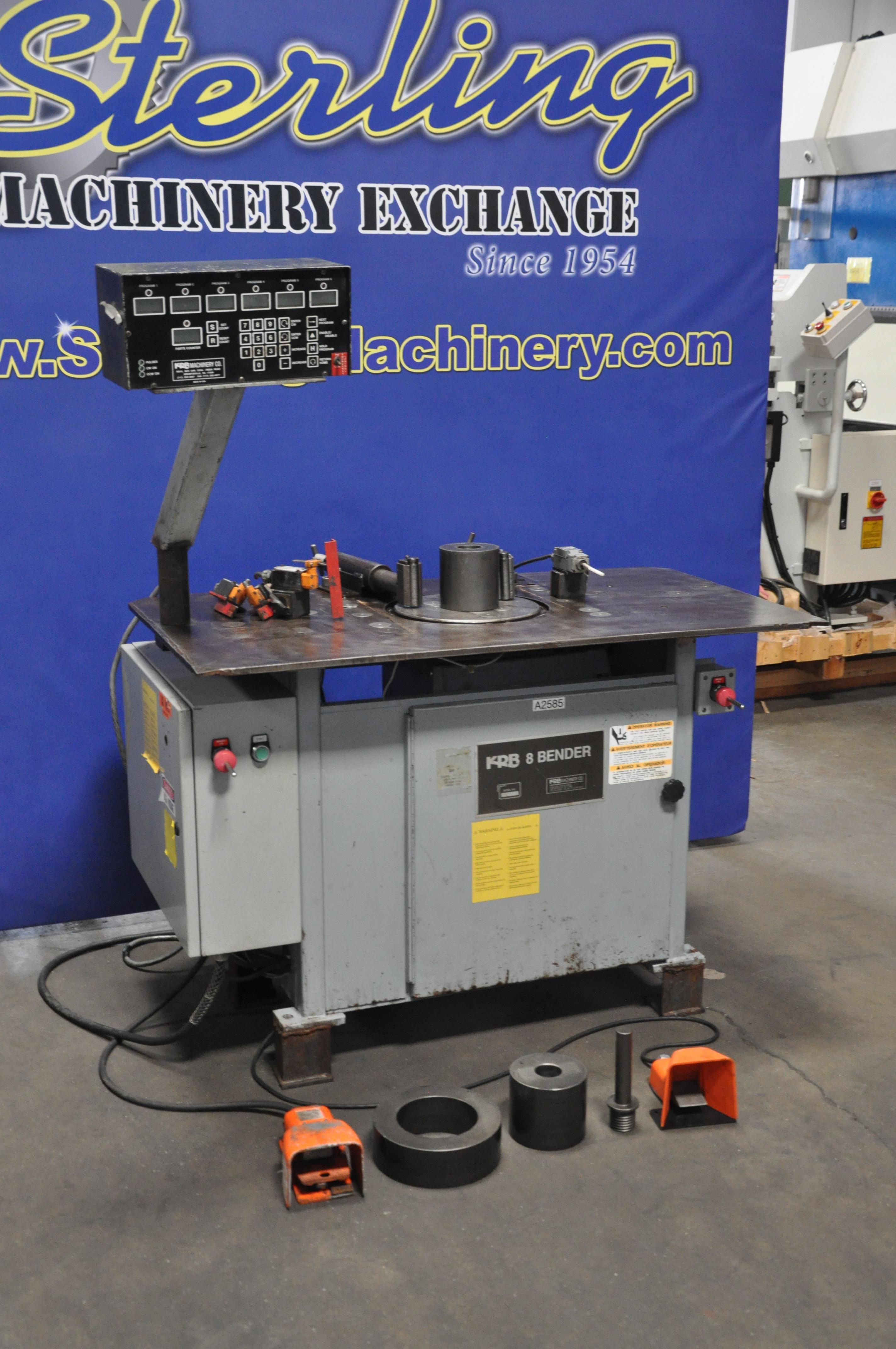 Used KRB Mechanical Table Bender Sterling Machinery