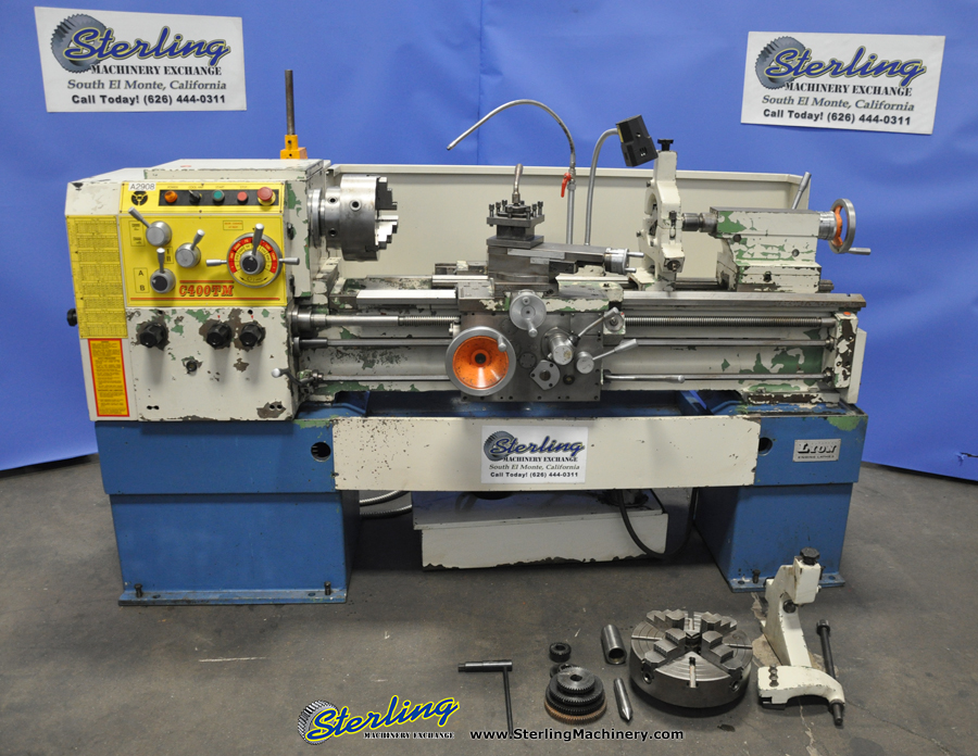 For Sale: 18"/22" x 40" Used Lion Heavy Duty Gap Bed Engine Lathe, Mdl ...