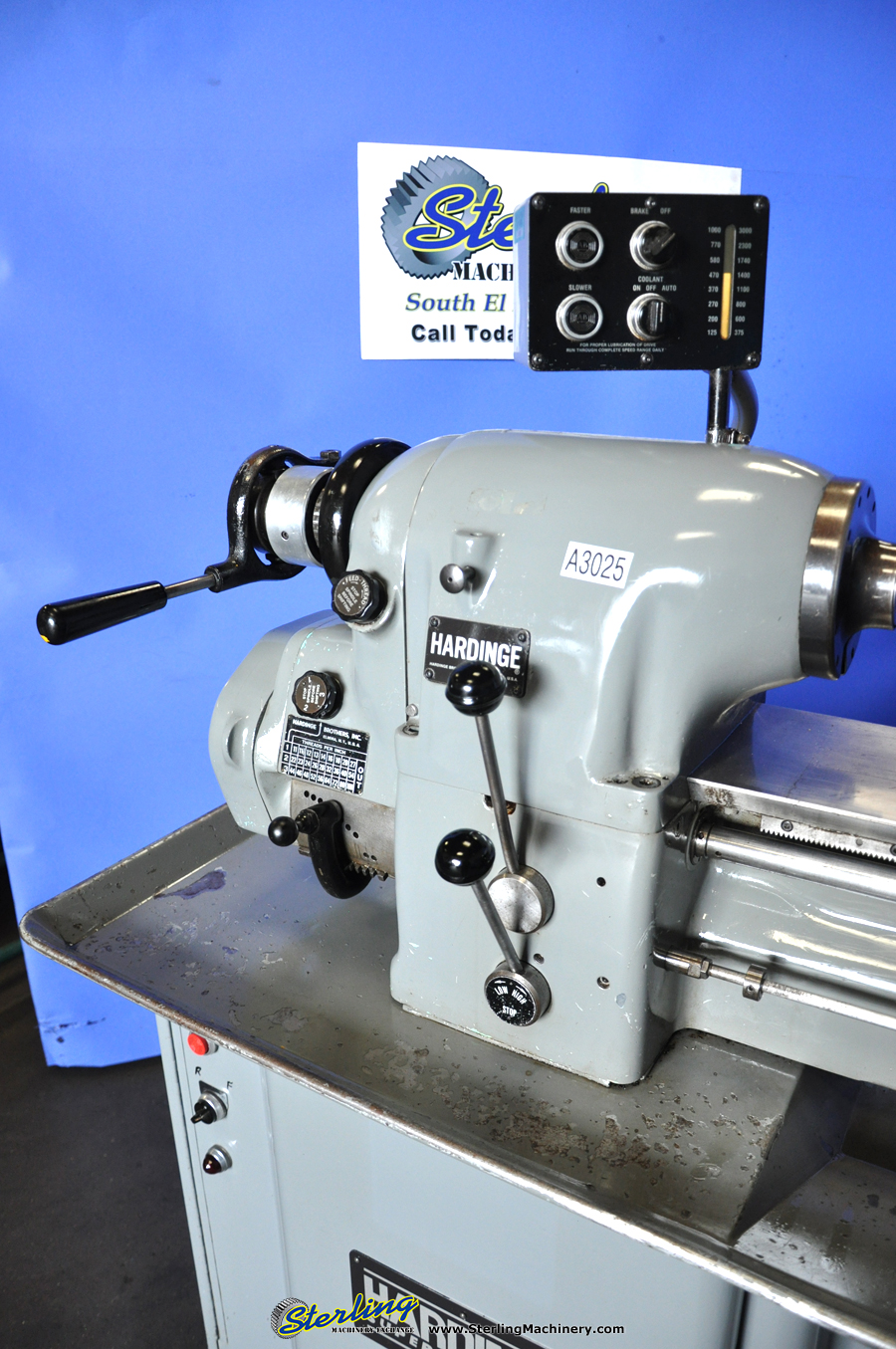 Used Hardinge Precision Toolroom Lathe - Lathes Sterling Machinery