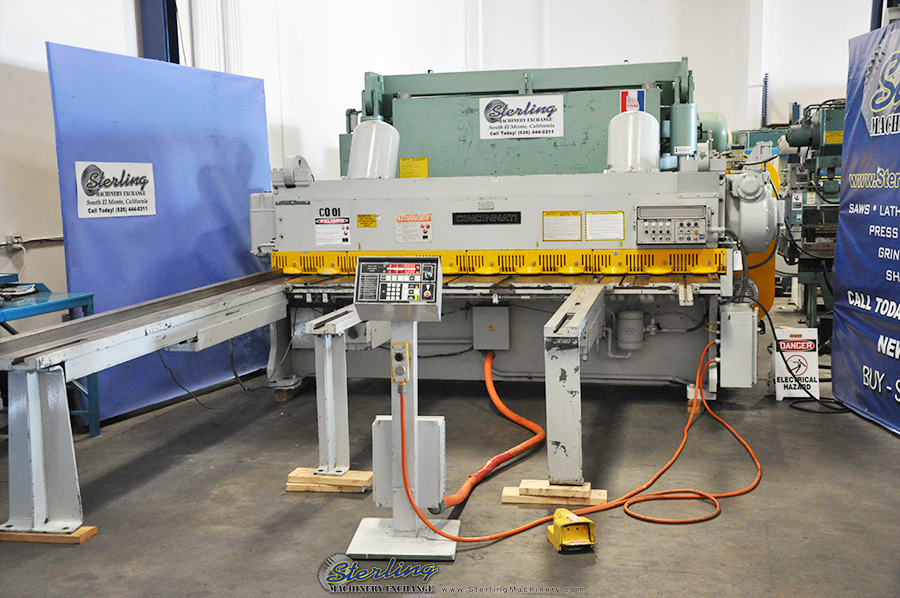 Used Cincinnati Power Shear - Power Squaring Shears (Inch) 1/8" ~ 1 ...