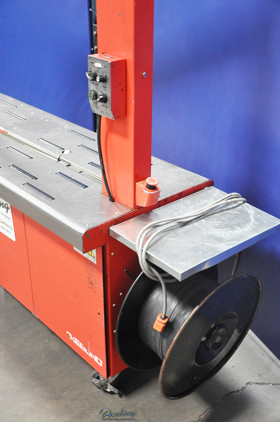 Used Samuel Automatic Poly Strapping Machine - Material Handling ...