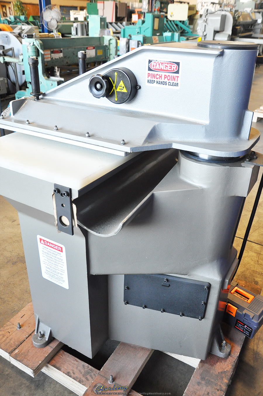 Brand New APMC Hydraulic Clicker Press With (LARGER BEAM WIDTH ...