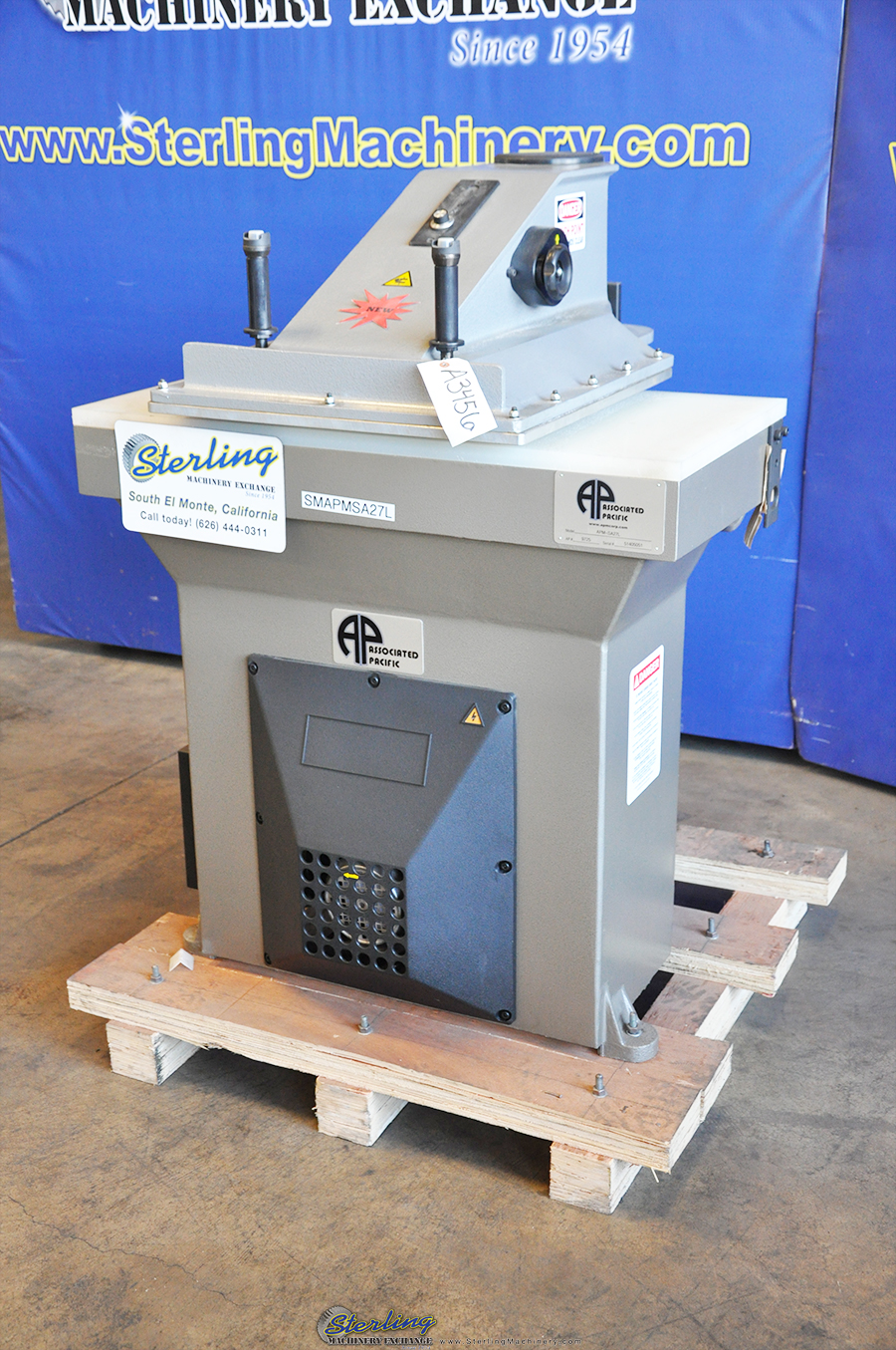 Brand New APMC Hydraulic Clicker Press With (LARGER BEAM WIDTH ...
