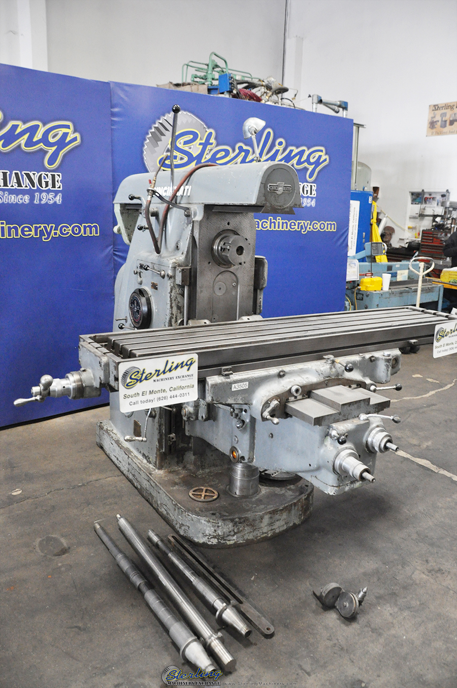 Used Cincinnati Horizontal/Universal Mill - Mills Universal Horizontal ...