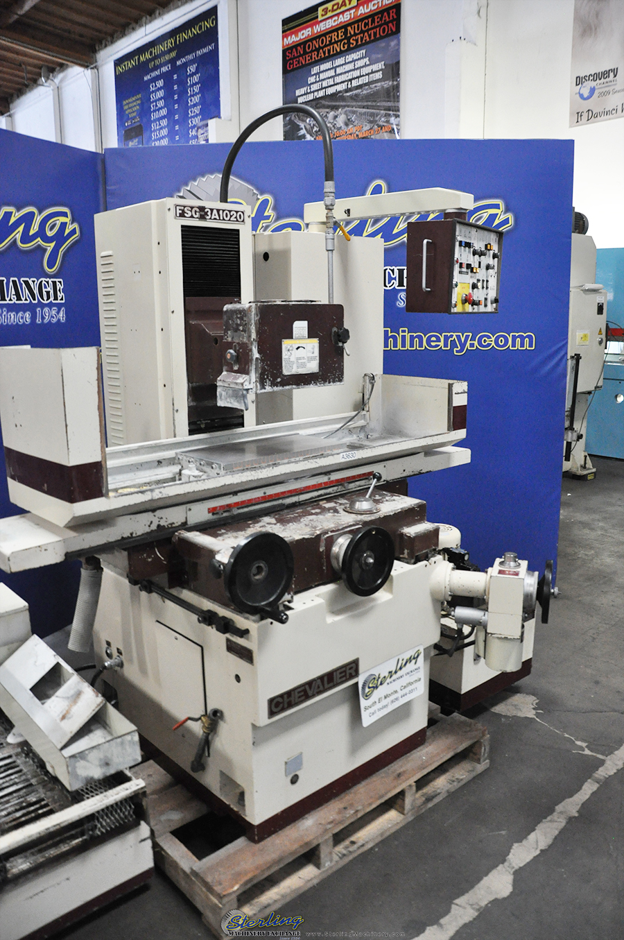 Used Chevalier Fully Automatic (3 Axis) Surface Grinder - Surface ...