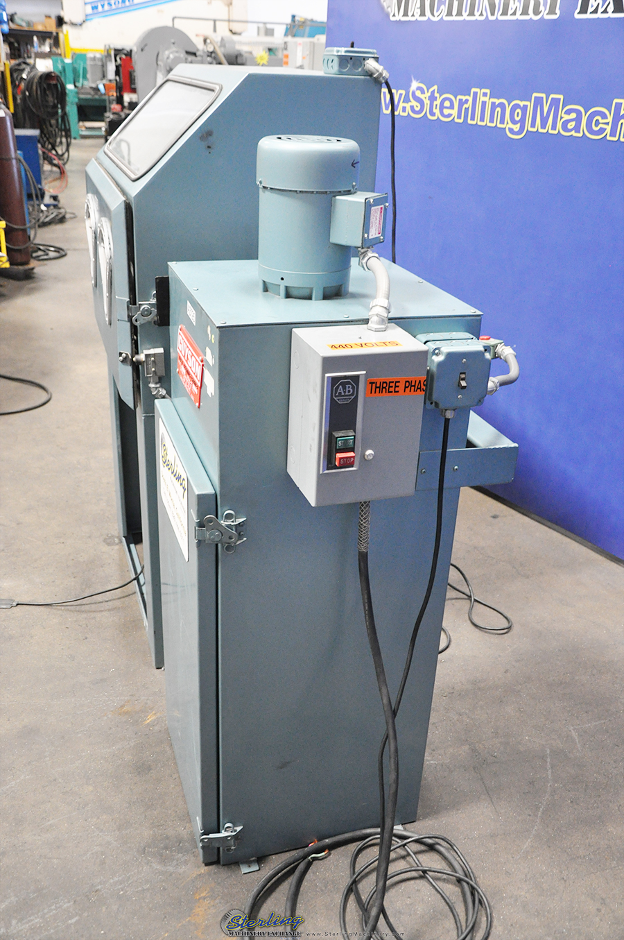 Used Guyson Manual Heavy Duty Production Blasting Cabinet Sterling ...