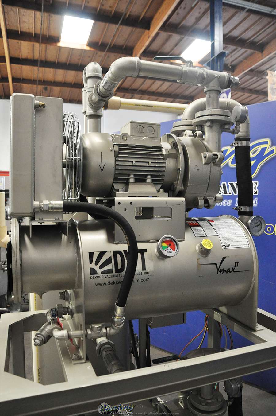 For Sale: Used Dekker Vacuum Technologies Dual Liquid Ring Vacuum Pump ...