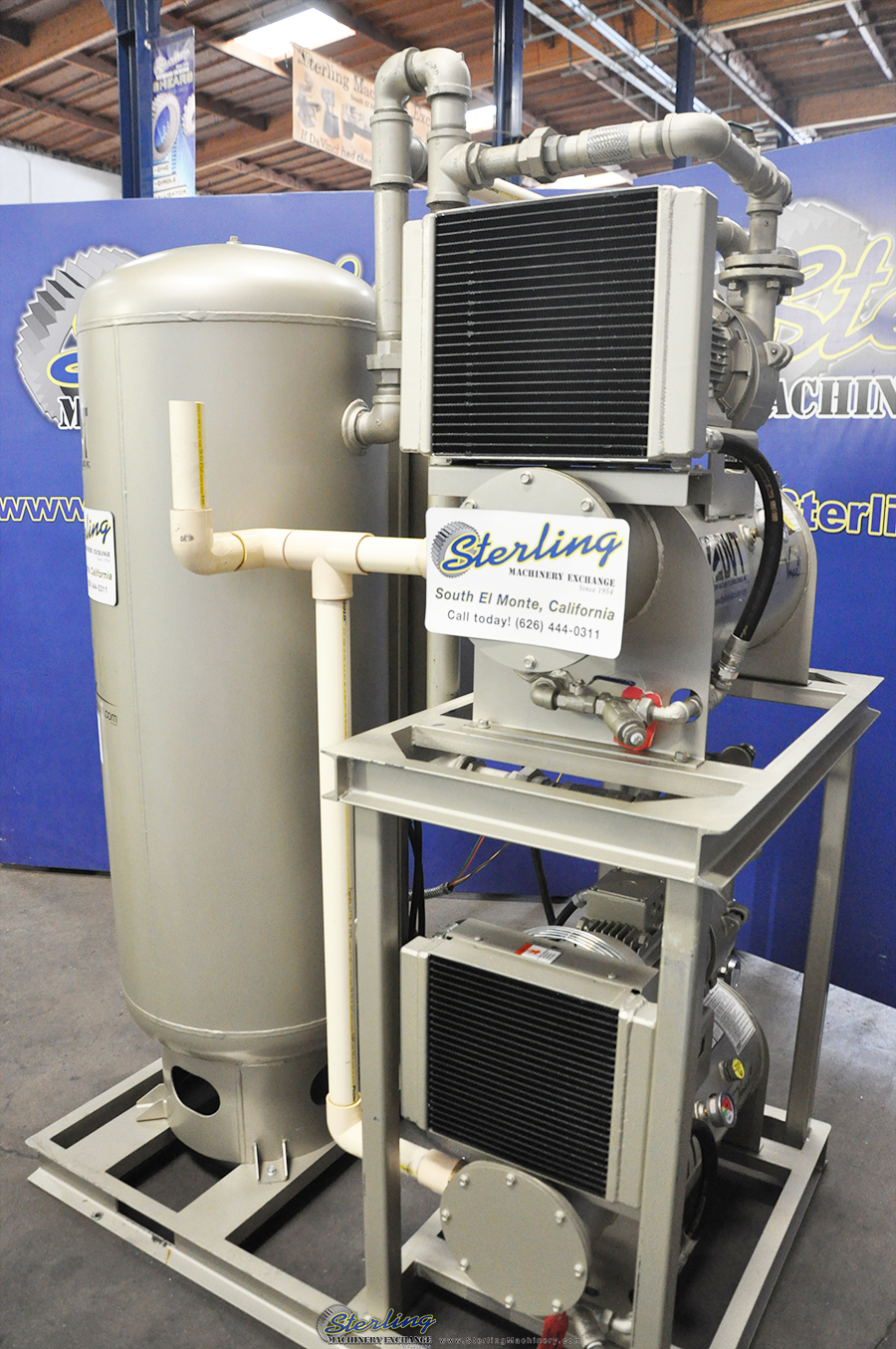 For Sale: Used Dekker Vacuum Technologies Dual Liquid Ring Vacuum Pump ...