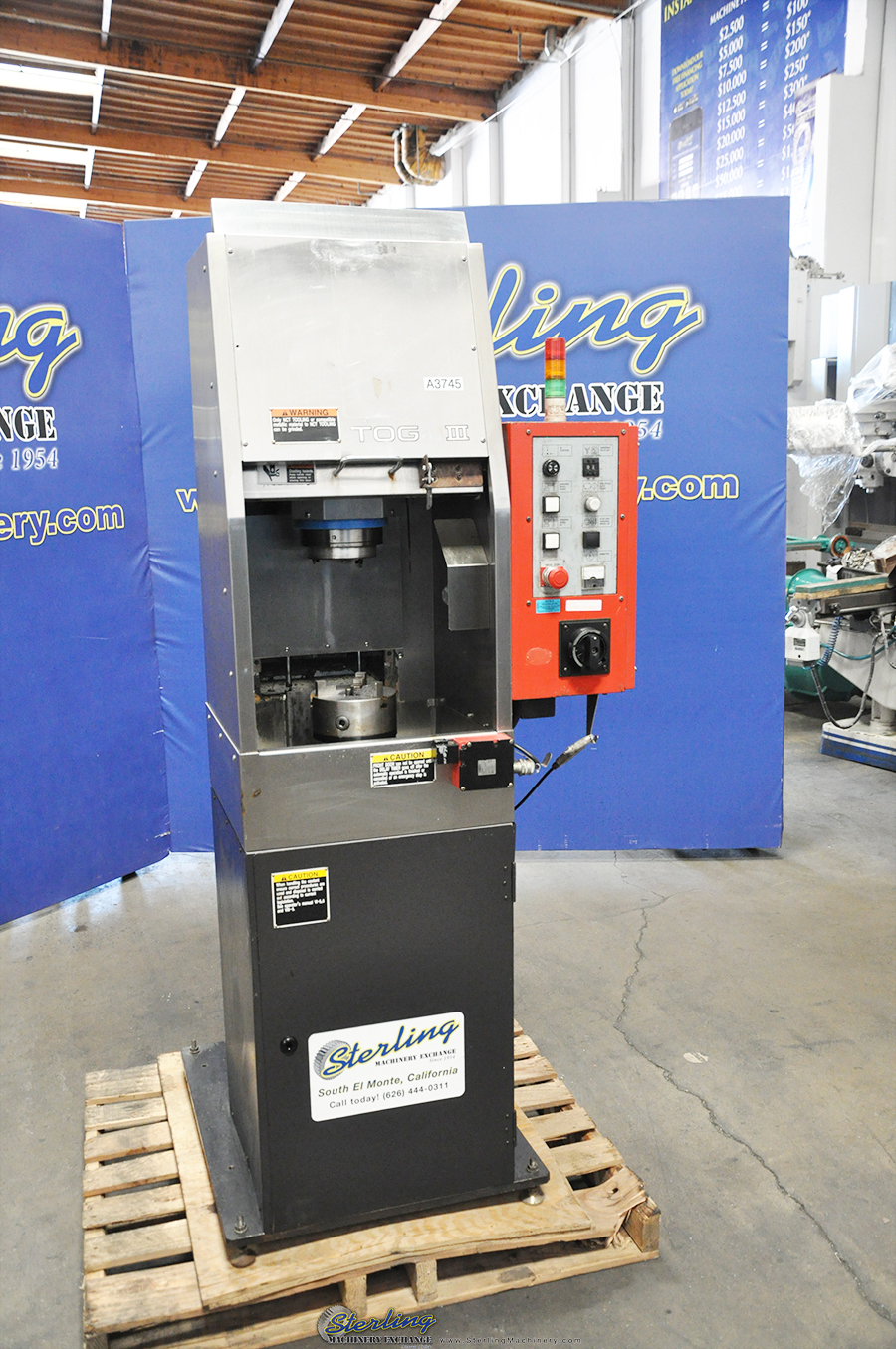 Used Amada Togu III Automatic Punch & Die Grinder Sterling Machinery