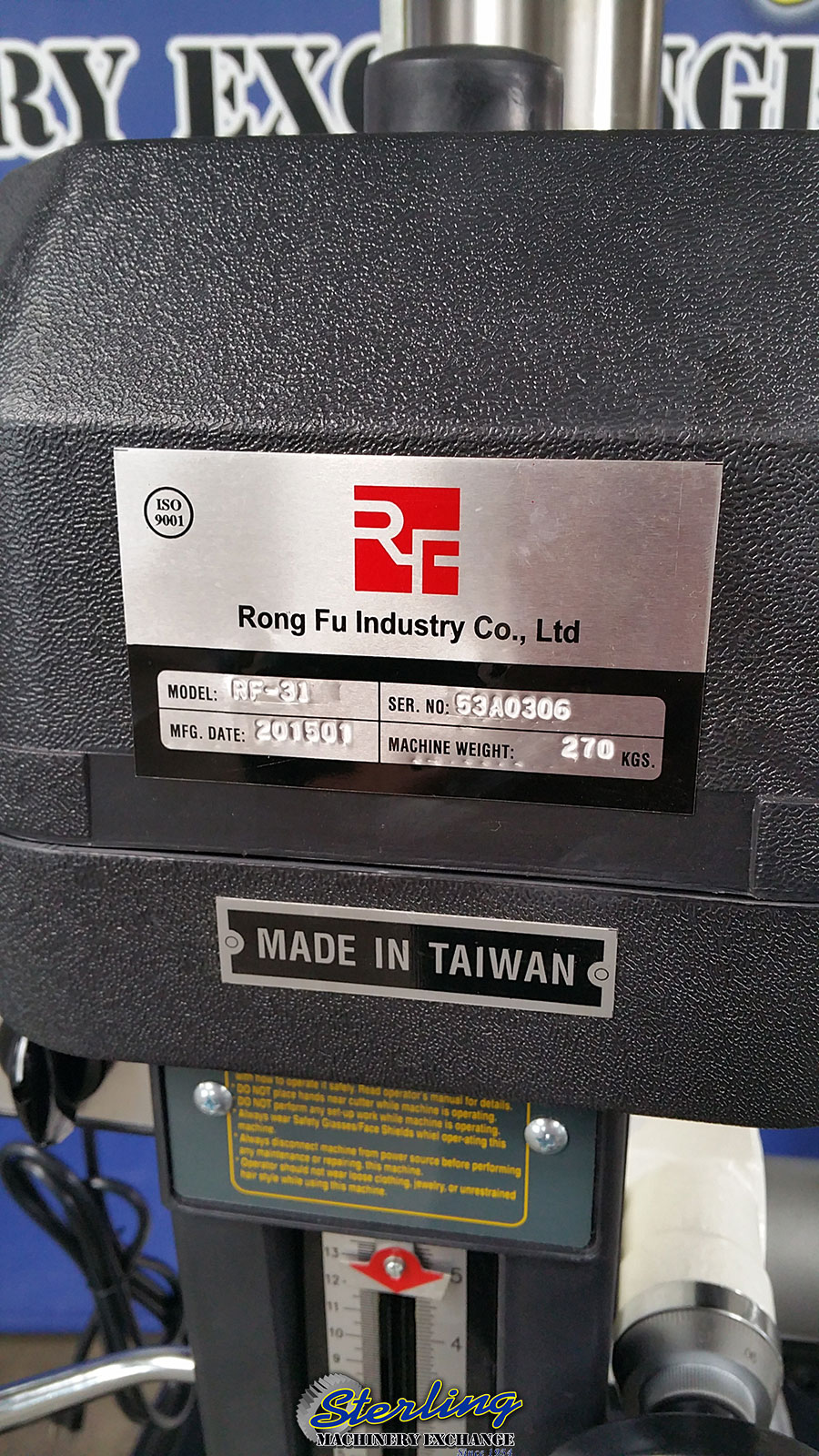 Brand New Rong Fu Mill/Drill Machine Sterling Machinery Brand New Rong Fu Mill/Drill Machine Sterling Machinery