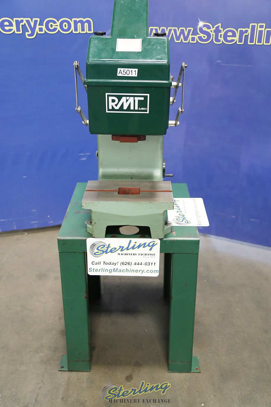 For Sale: 8 Ton x 3" Used RMT Pneumatic Toggle Press (Punching ...