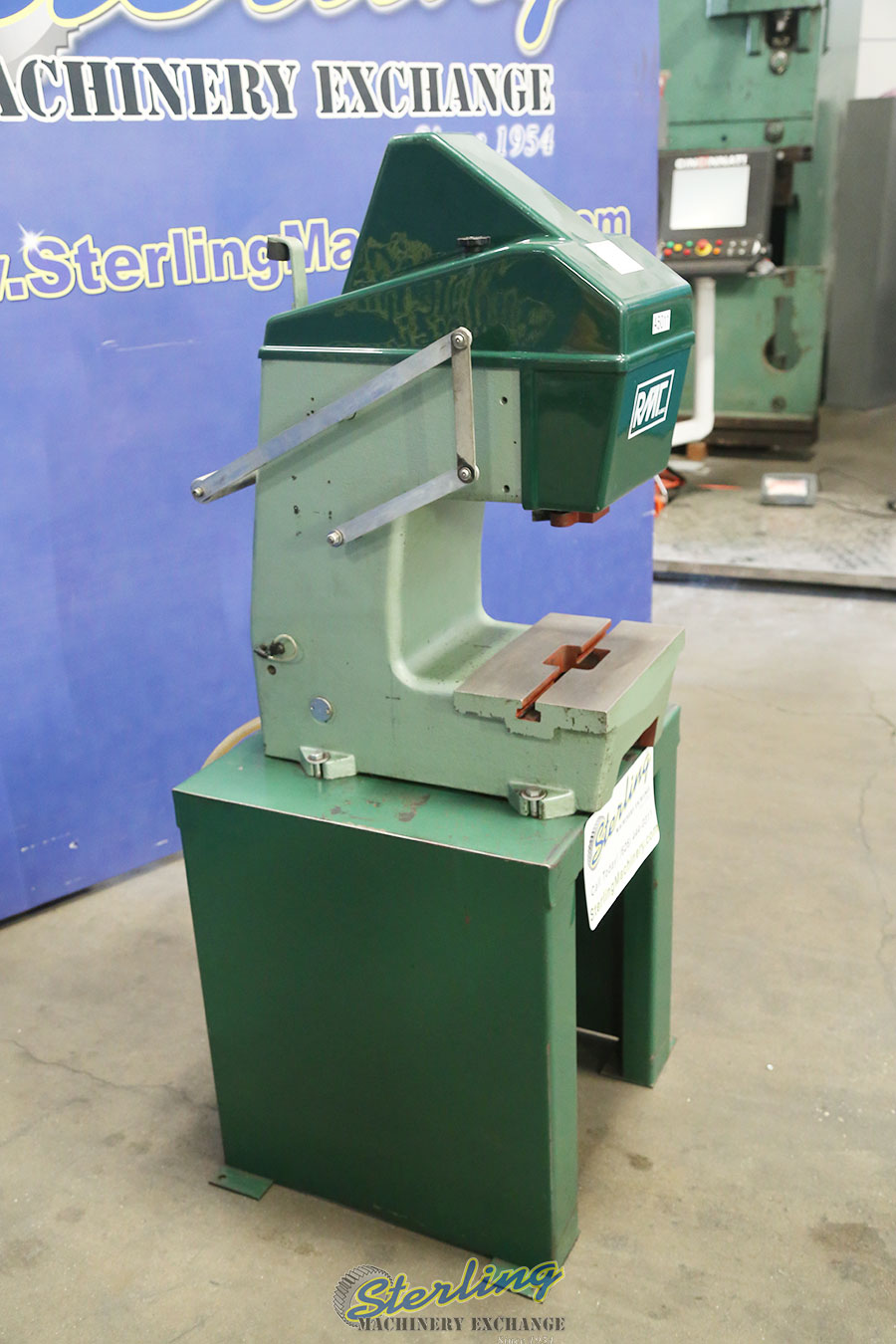 For Sale: 8 Ton x 3" Used RMT Pneumatic Toggle Press (Punching ...