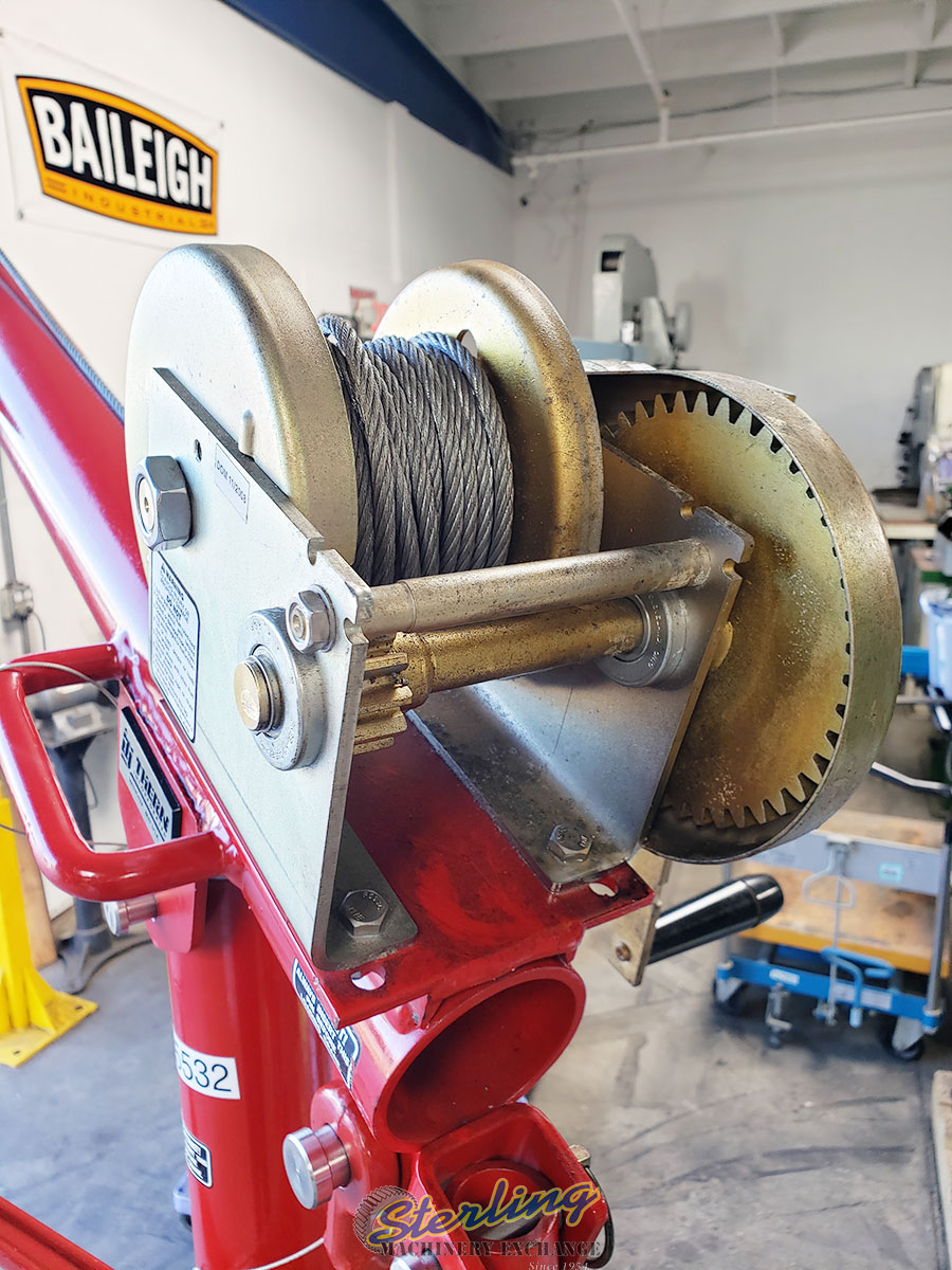 Used Thern Portable Davit Crane - Cranes Sterling Machinery