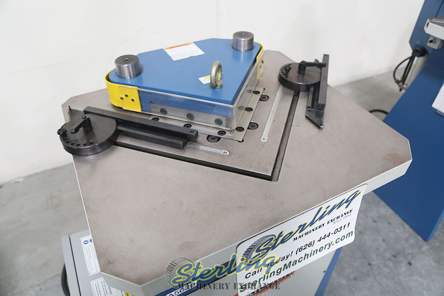 Brand New Baileigh Hydraulic Fixed Angle Sheet Metal Notcher - Notching ...