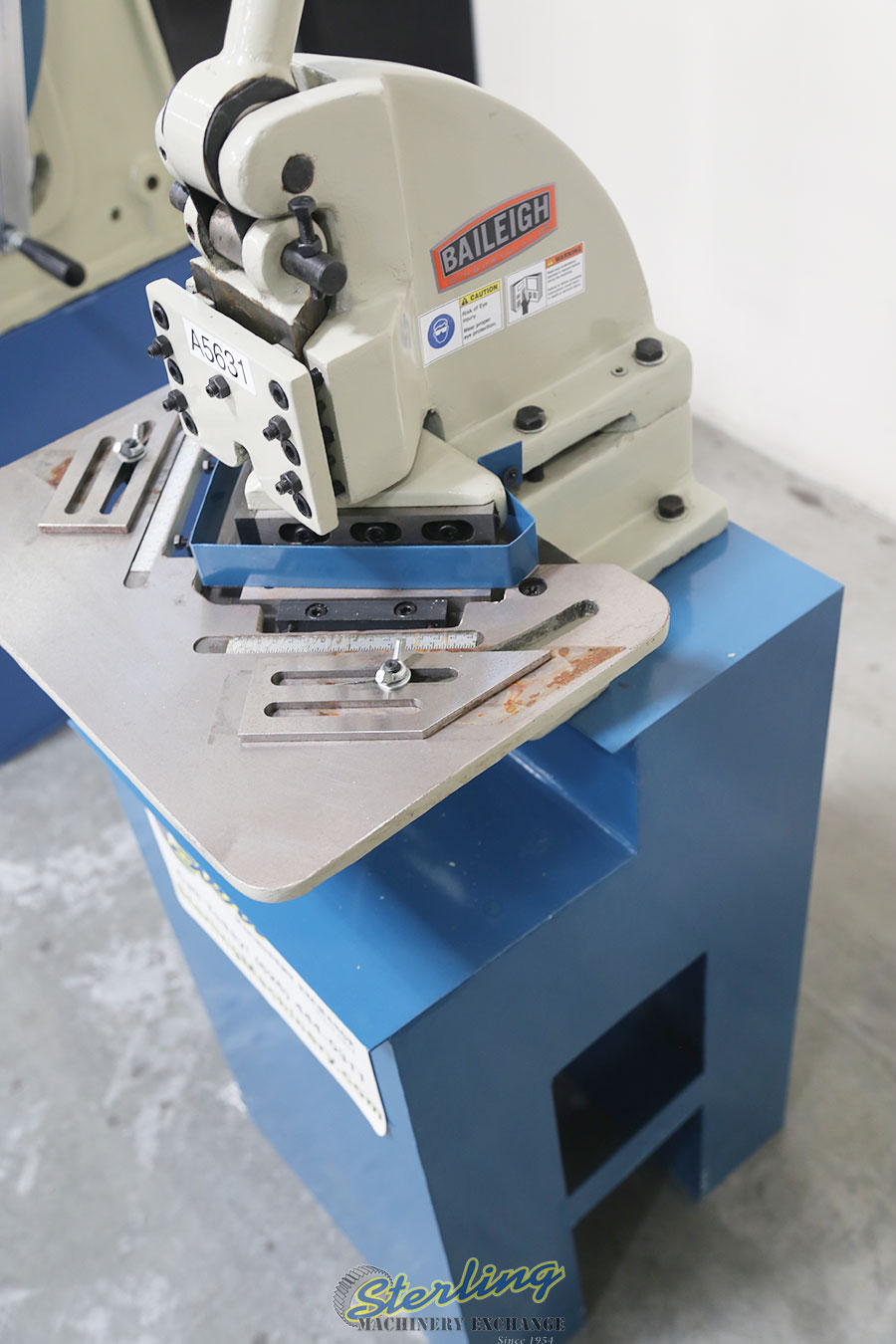 For Sale: 16 ga. x 6" x 6" Used (Demo Machinery) BAILEIGH MANUALLY ...