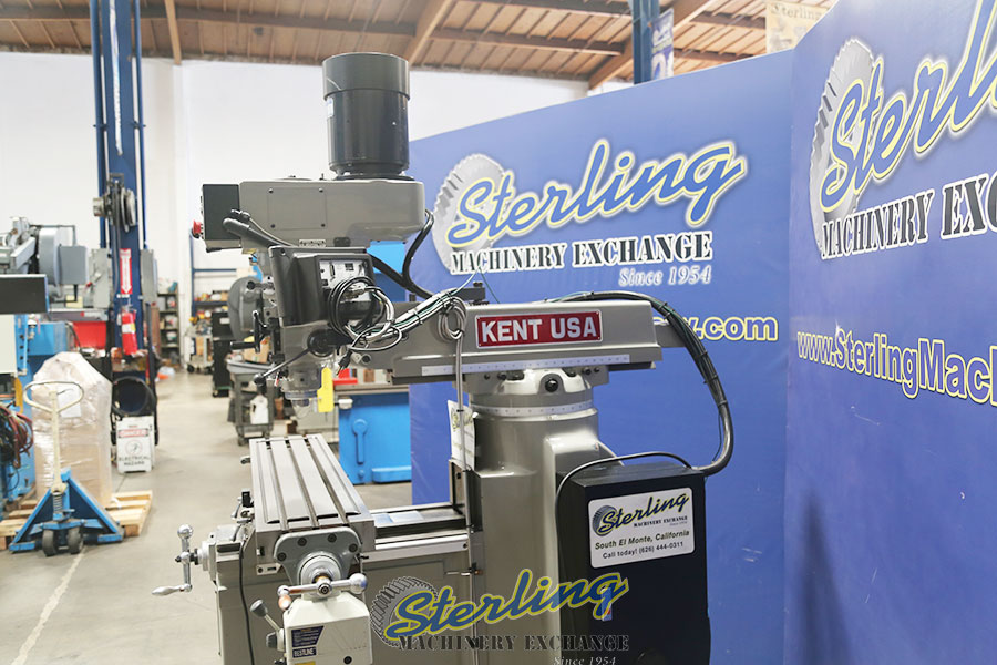 Used Kent Vertical Milling Machine with Inverter Head (Excellent ...