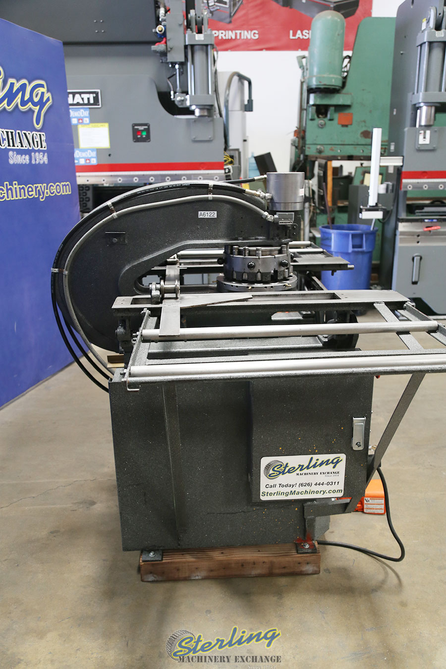 For Sale: 2" Used Rotex Hydraulic Turret Punch With Manual Setup Table ...