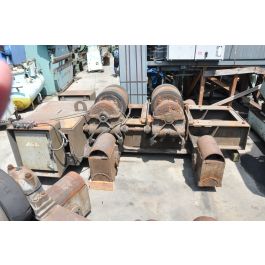 Used Appears to be 150 Tons Rolls, Power Tank Turning , cme 150 HD ...