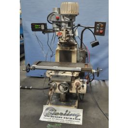 For Sale: 10.5" x 48" Used Tree Vertical Mill, Mdl. 2UVR-C, Analiam 2 ...