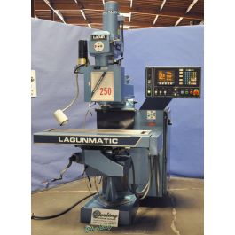 Used 10" x 44" Milling Machines , lagun LAGUNAMATIC 250, 3 AXIS ...