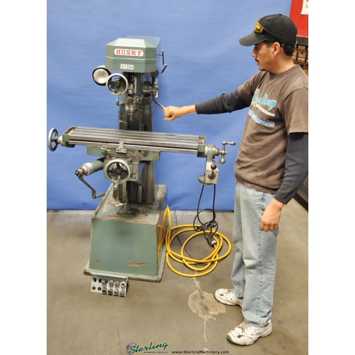 Used 8" x 30" Milling Machines , husky AM-VO-AIS | Sterling Machinery ...