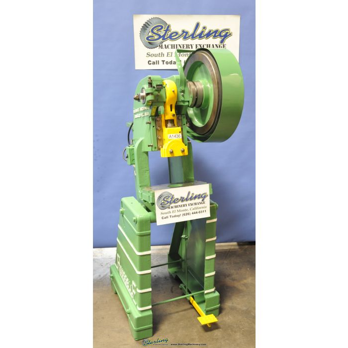 For Sale: 10 Ton x 1" Used Rousselle OBI Punch Press, Mdl. 1A ...