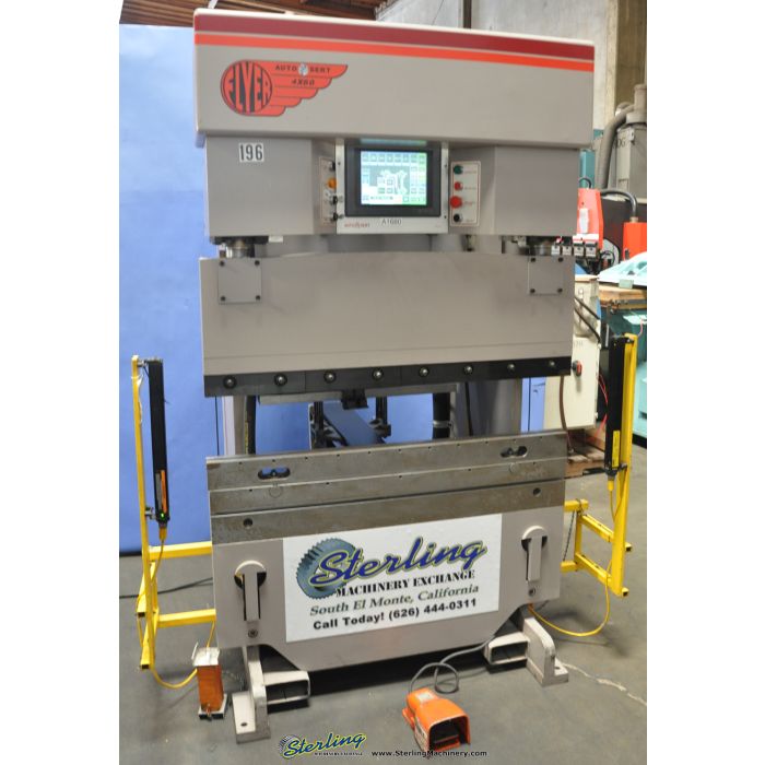 Used 60 Tons x 4' Press Brake,Hydraulic & Mechanical , autosert 4 X 60 ...