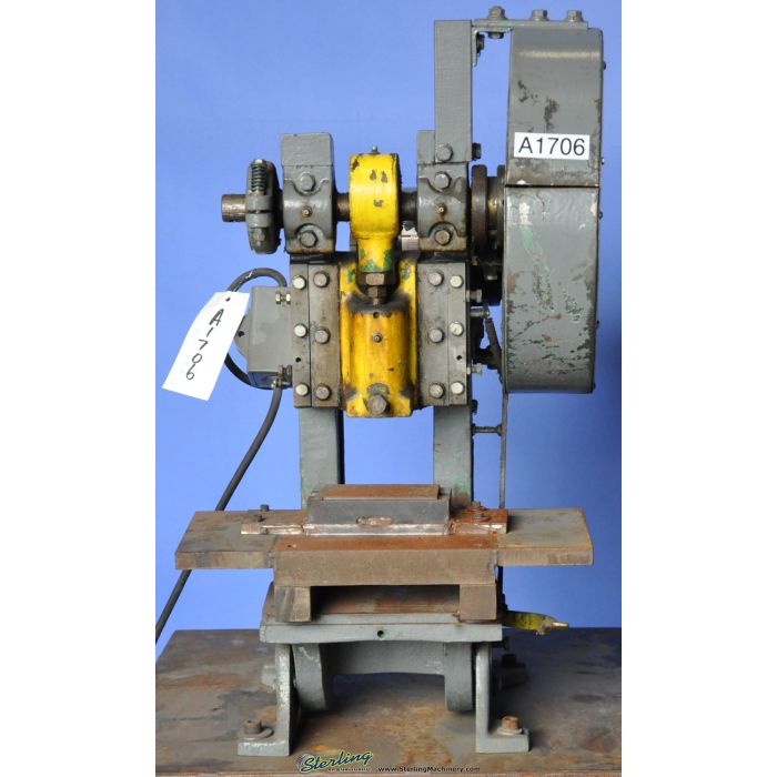 For Sale: 5 Ton x 1'' Used Benchmaster OBI Punch Press, Mdl. 151-E, # ...
