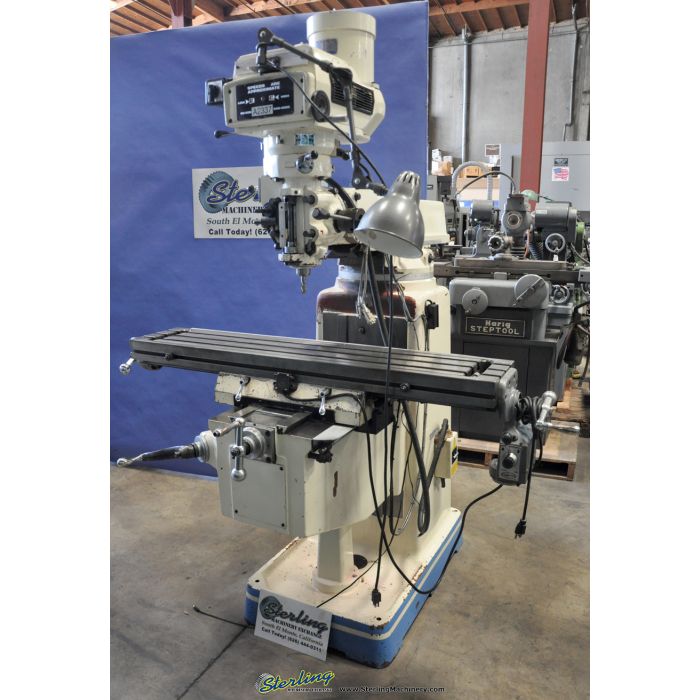 Used 10" x 50" Milling Machines , willis KM1-V | Sterling Machinery ...