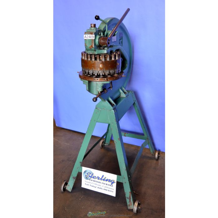 For Sale: 2" Used Rotex Hand Turret Punch, Mdl. 18 - A, Cut Off Shear ...