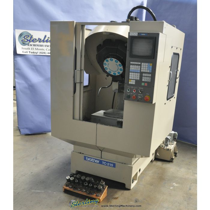 Used 20" x 9" Machining Centers , brother TC-215 | Sterling Machinery ...