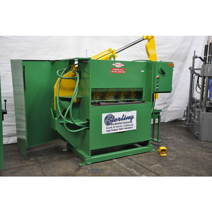 Used 3/8" x 4' Shears , metal muncher PS-4800 | Sterling Machinery ...