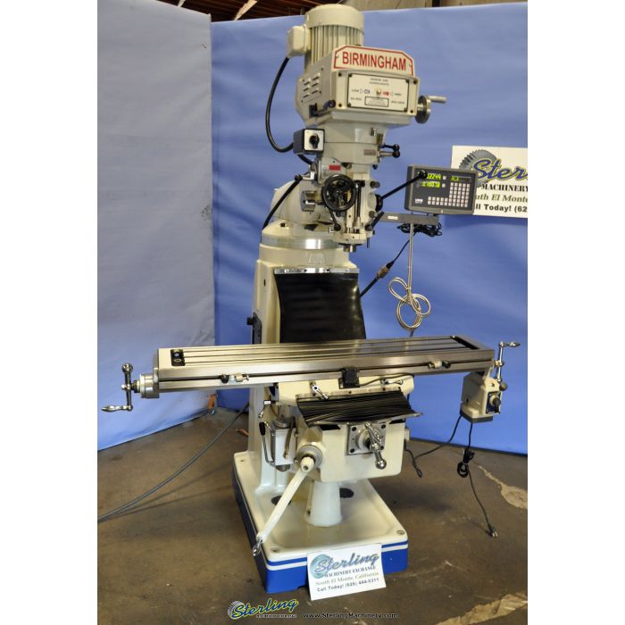 Used 9" X 49" Milling Machines , birmingham BPV-3949-C | Sterling ...