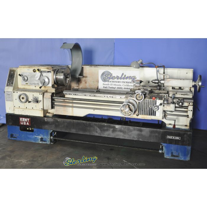 For Sale: 17"/22" x 60" Used Kent Gap Bed Engine Lathe, Mdl. KLS - 1760 ...