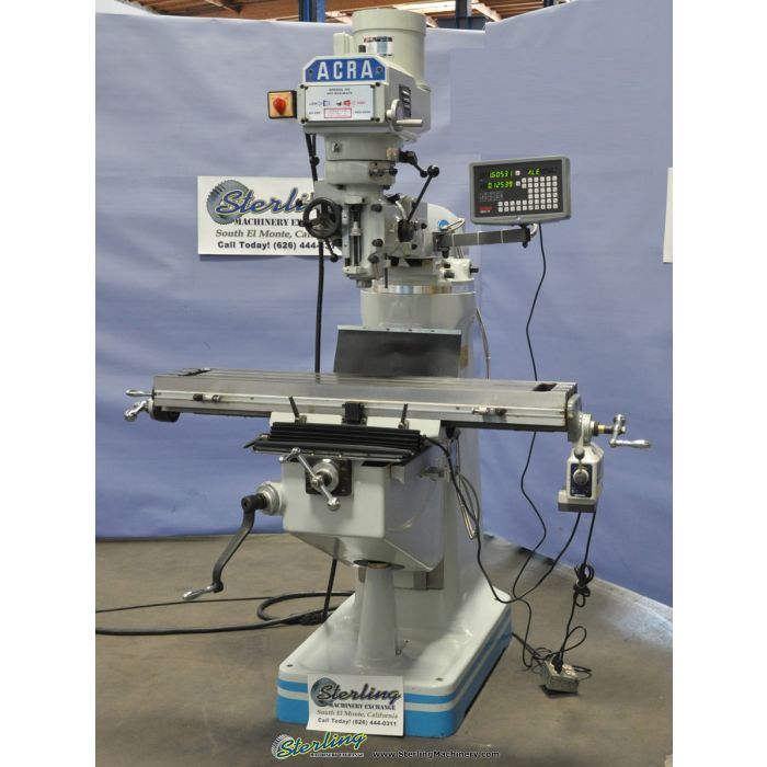 For Sale: 9" x 49" Brand New Acra (Variable Speed) Milling Machine With ...