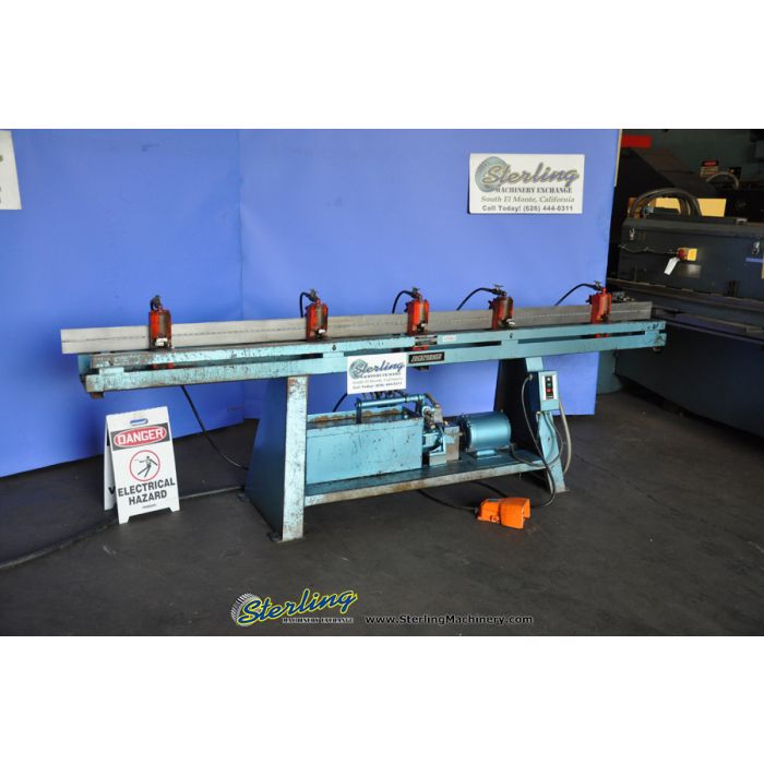 Used 16 Ga. x 10' Notching Machines , lockformer TDC | Sterling ...
