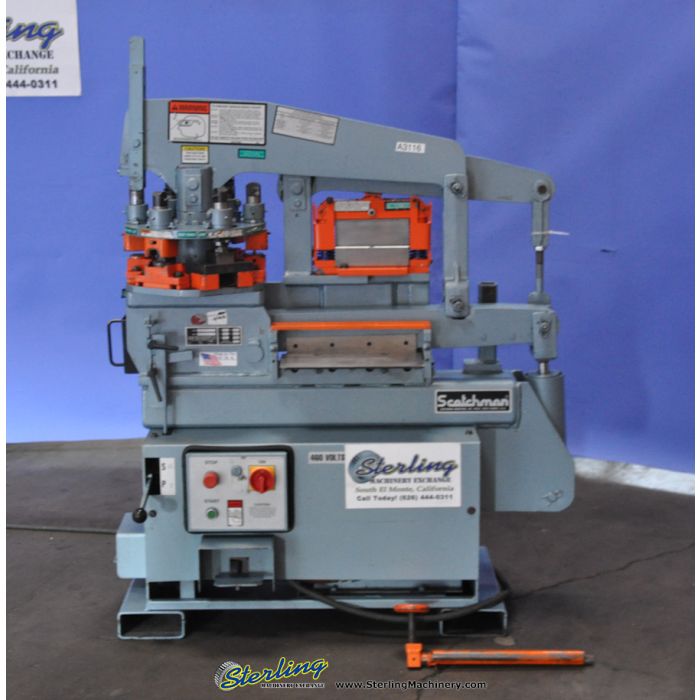 Used 40 Tons Ironworkers , scotchman 4014-TM | Sterling Machinery ...
