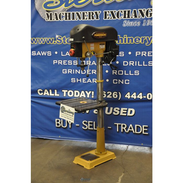 For Sale: 18" Used Powermatic Variable Speed Floor Drill Press, Mdl ...